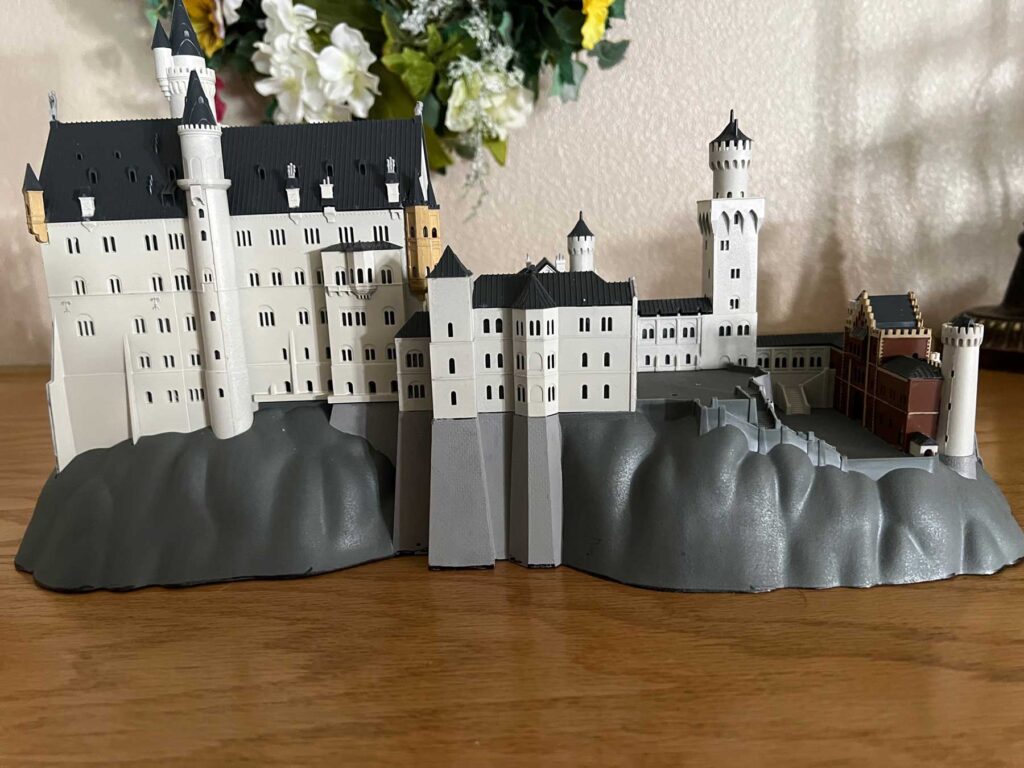 Neuschwanstein Castle Layout – Miniatures by Marti & Steve